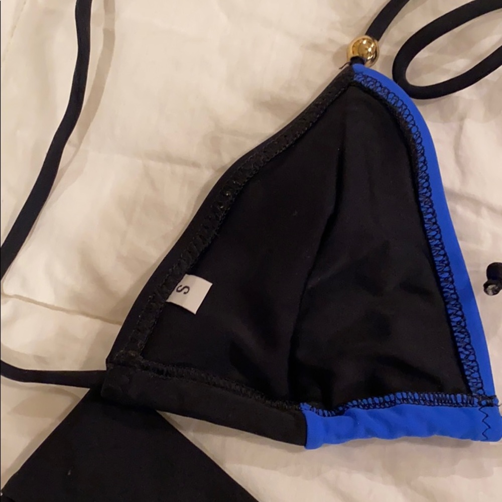 Kai Lani Royal Blue/Black Bikini - Gem